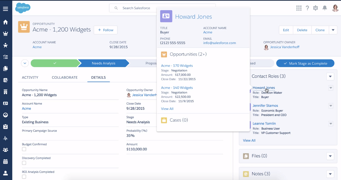 CRM UI CRM UI